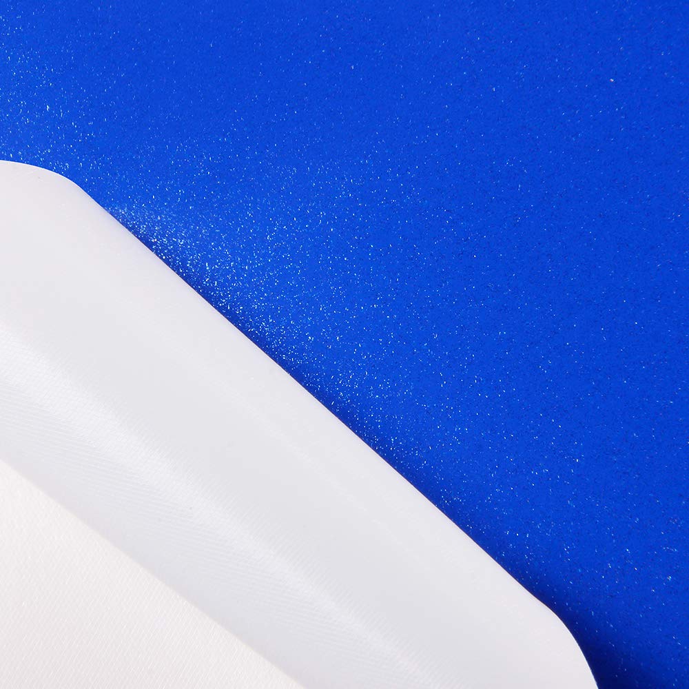 HOHOFILM Gloss Diamond Blue Vinyl Wrap Film with Air Release Easy to Install Adhesive Film for Vehicle Car Vinyl 60"x12"