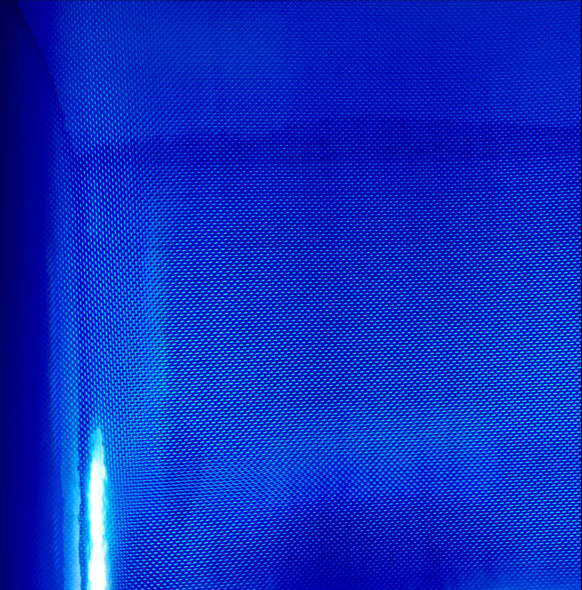 VViViD+ Holographic Chrome Weave Carbon High-Gloss Vinyl Car Wrap (1ft x 5ft, Blue)
