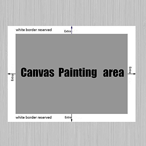 Unframed Canvas Wall Art Loon for Living Room, Bedroom Home Artwork 24x36 inches