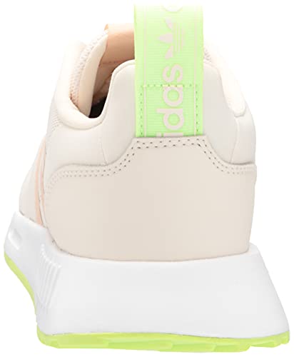 adidas Originals Multix Skate Shoe, Wonder White/Halo Blush/Signal Green, 5 US Unisex Little Kid