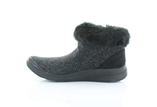 BZees Iris Black Faux Wool 6 M