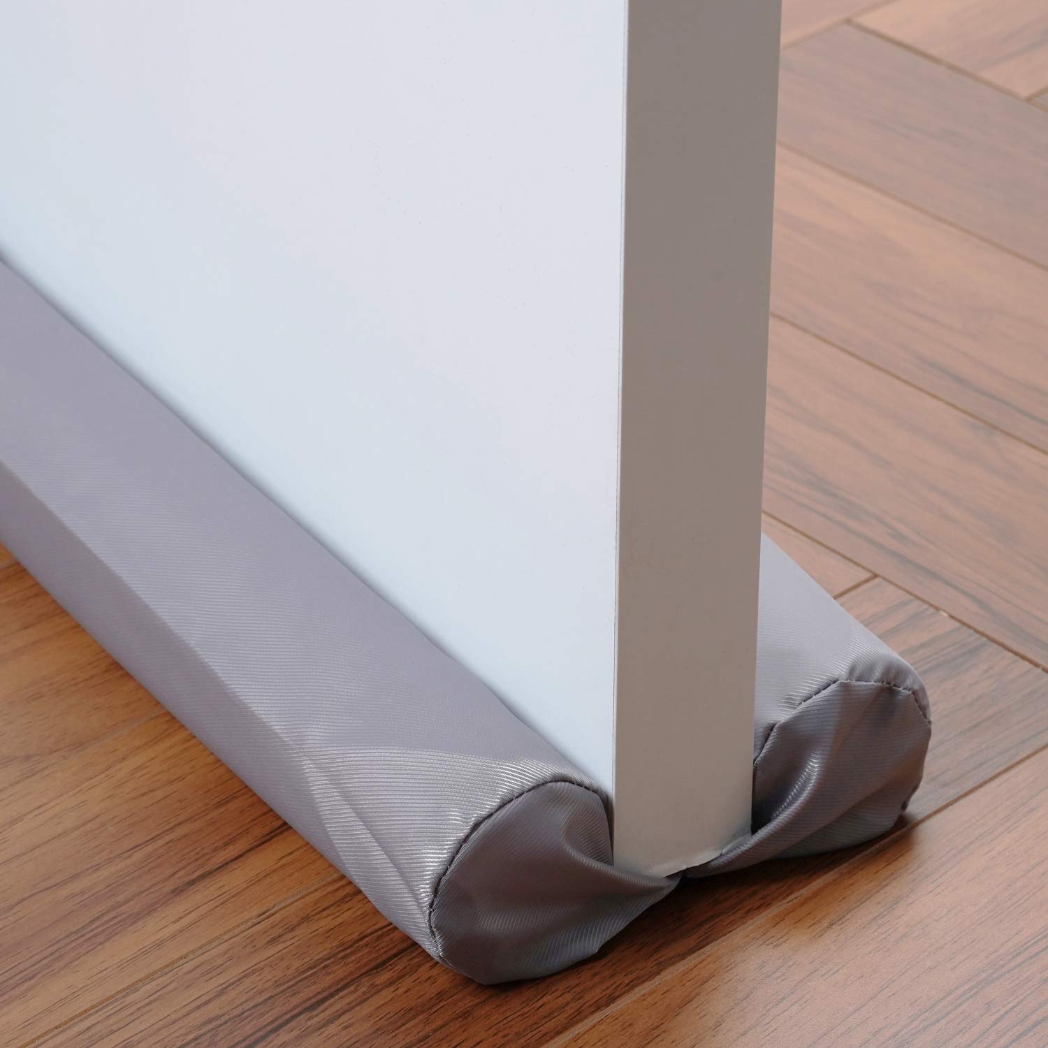 Under Door Draft Stopper Gray 29"-35" Noise Window Breeze Dust Air Blocker Adjustable Door Sweeps