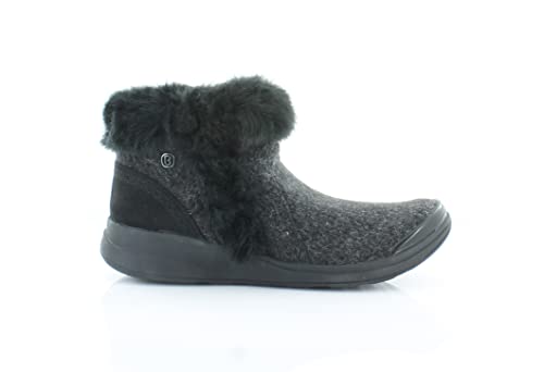BZees Iris Black Faux Wool 6 M