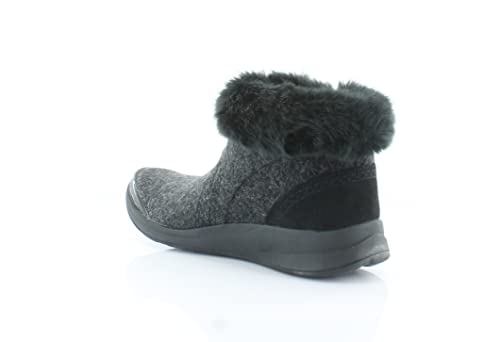 BZees Iris Black Faux Wool 6 M