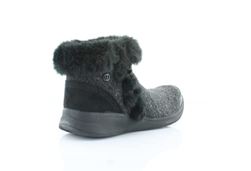 BZees Iris Black Faux Wool 6 M