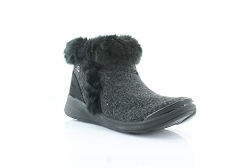 BZees Iris Black Faux Wool 6 M