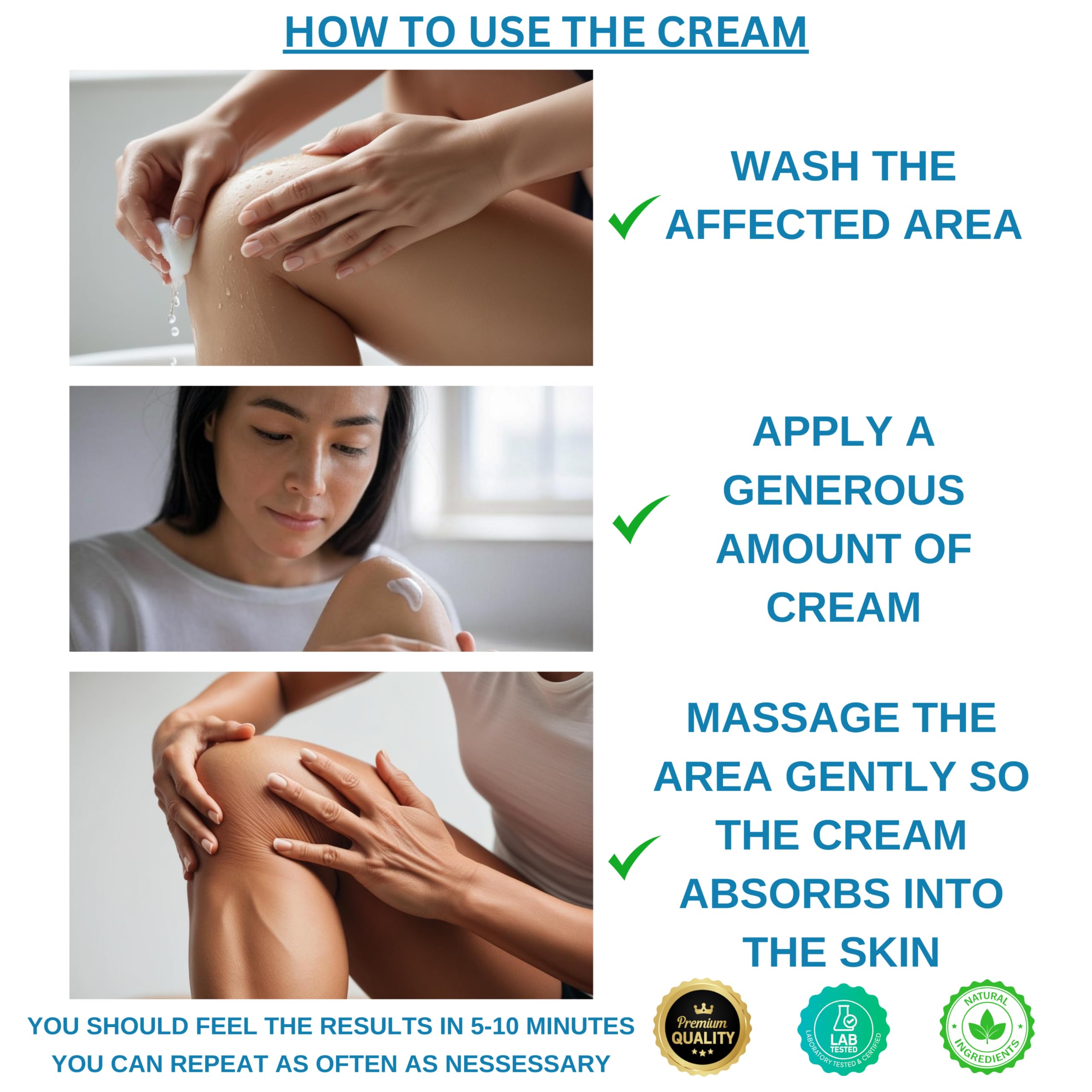 Medical Miracles Hemp Relief Cream - Ideal for Arthritis, Neuropathy, Muscles, Joints, Neck, Back, Elbows, Hands, Feet, and Knees - Proudly Made in USA (3000mg)