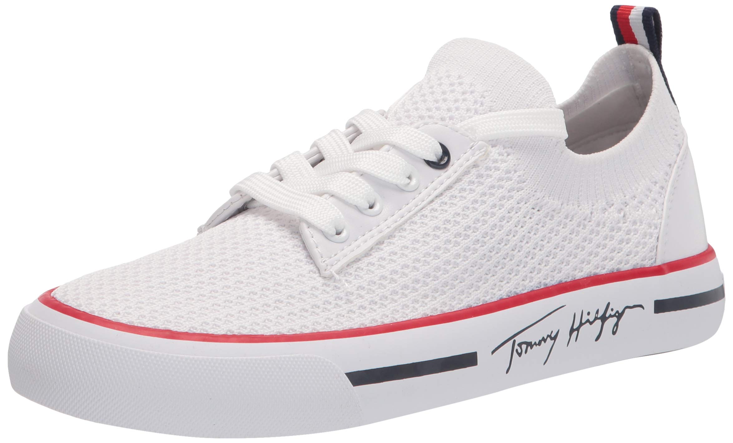 Tommy Hilfiger Women's Twgessie Sneaker, White137, 9