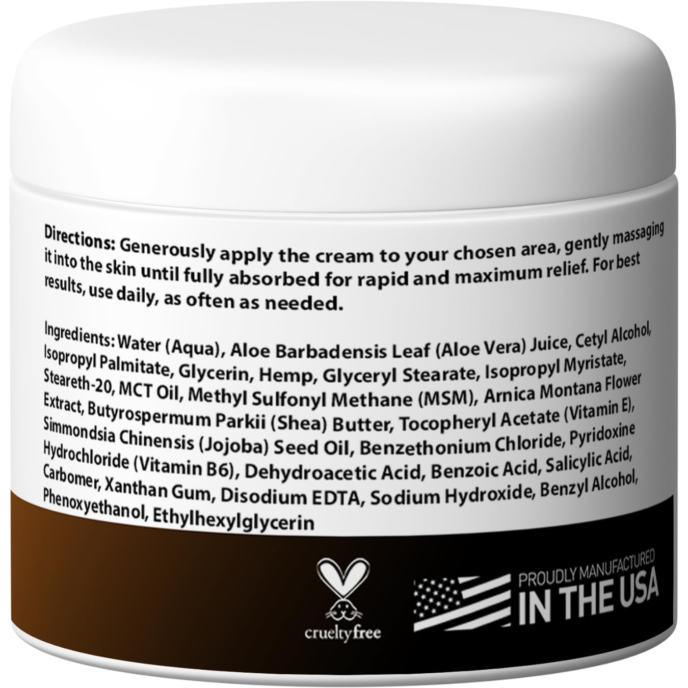 Medical Miracles Hemp Relief Cream - Ideal for Arthritis, Neuropathy, Muscles, Joints, Neck, Back, Elbows, Hands, Feet, and Knees - Proudly Made in USA (3000mg)