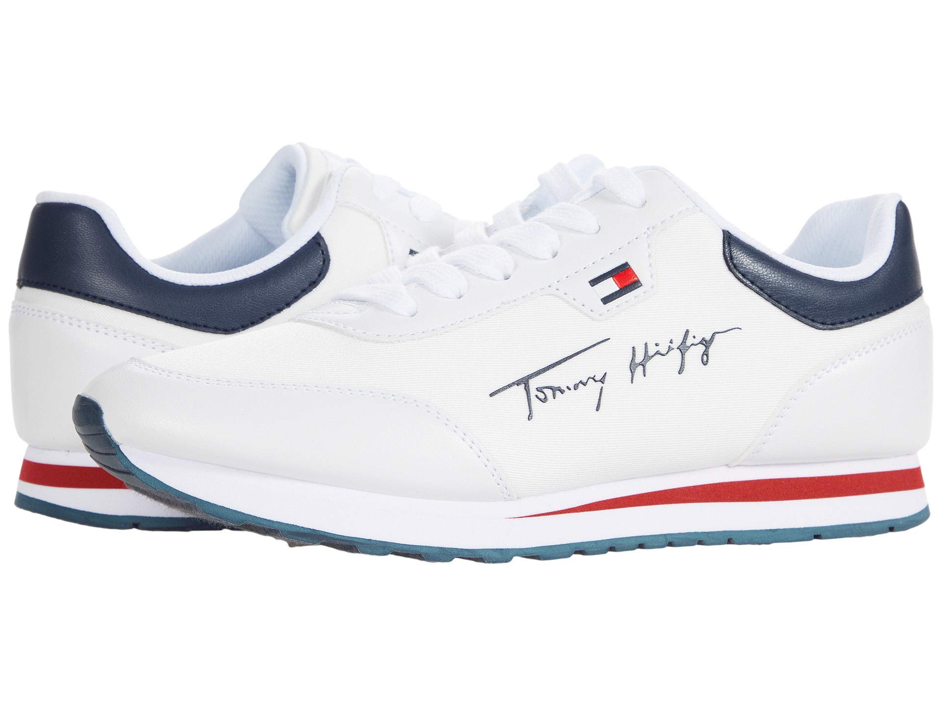 Tommy Hilfiger Laces White/White/Navy 11 M