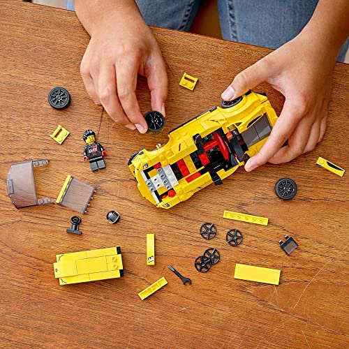 LEGO® Speed Champions Toyota GR Supra 76901 Toy Car Building Kit; Racing Car Toy for Kids