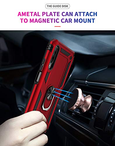 Jielangxin Keji Case for Huawei Y9s Case Cover,360 Degree Rotating Ring Holder Kickstand Case for Huawei Y9s 2019 STK-L22 STK-LX3 / P Smart Pro 2019 STK-L21 / Honor 9X Pro HLK-AL10 Case Cover Blue