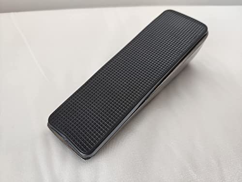 Lovein Door Stopper with Metal Alloy, Rubber Door Stop Wedge Works Quite and Security, Hold Heavy Doors Firmly by Non-Skid Rubber Base Grip , Chrome black