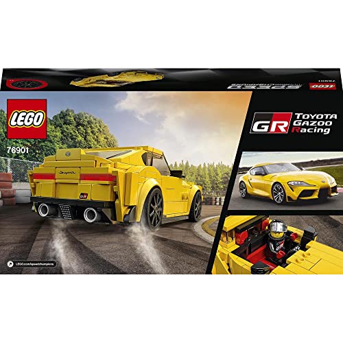 LEGO® Speed Champions Toyota GR Supra 76901 Toy Car Building Kit; Racing Car Toy for Kids