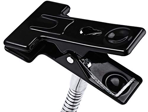 Magnifers Lighted Hands Free,Pro-Flex Desk Led Magnifying Glass Lamp 2.25X 5X Insert Lens Desktop Table Lamp for Close Work, LED Lighted Gooseneck Magnifier with Clamp for Reading