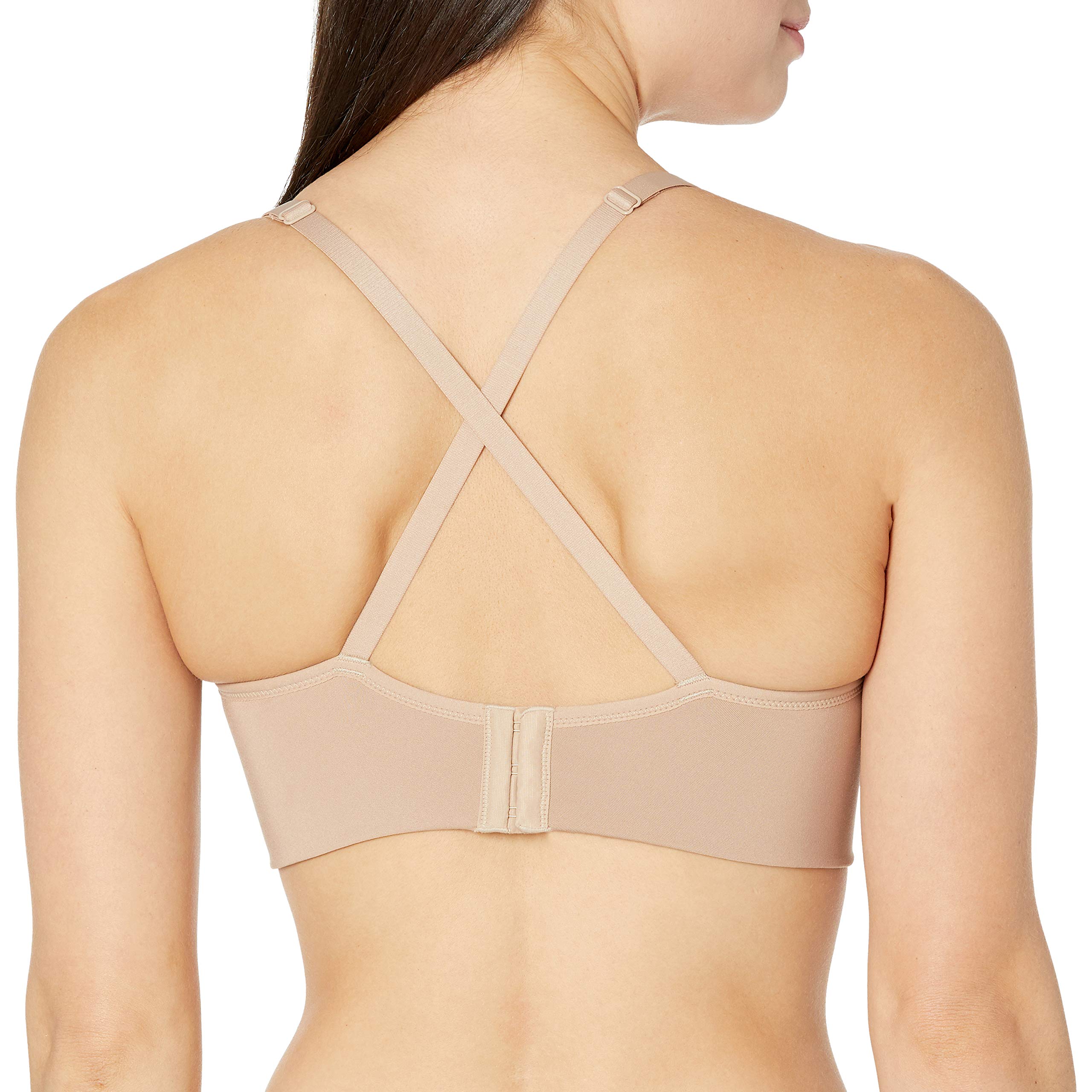 Warner's Women's Benefits Allover-Smoothing Bliss Wireless Lightly Lined Convertible Comfort Bra RM1011W, Toasted Almond, 38B