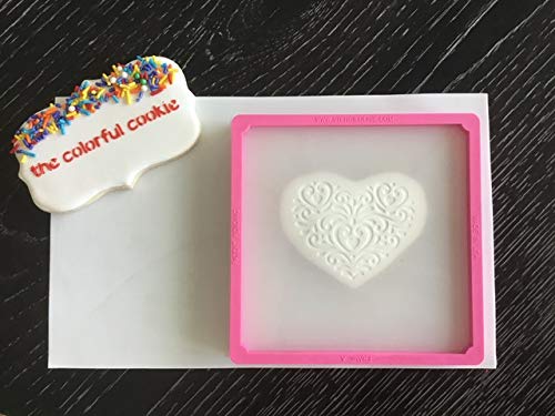Grafix Food-Safe Plastic Frosted, 12 x 12β, Pack of 4 β Reusable .005β Thick Translucent Film, Perfect for Sugar Craft Stencils, Cookie and Cake Decorating, Chocolate Work (K05FCP1212-4)