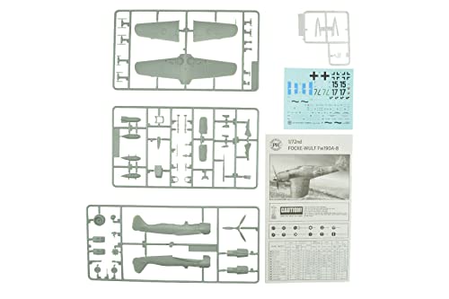 Premium Hobbies FW190A-8 "Focke Wulf" 1:72 Plastic Model Airplane Kit 134V
