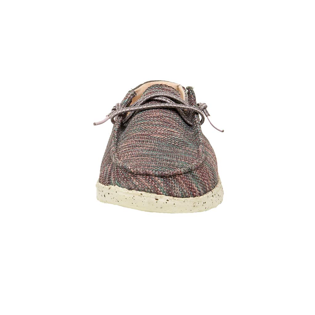 Hey Dude Women's Wendy Sox Antique Rose Size 6 | Women’s Shoes | Women’s Lace Up Loafers | Comfortable & Light-Weight