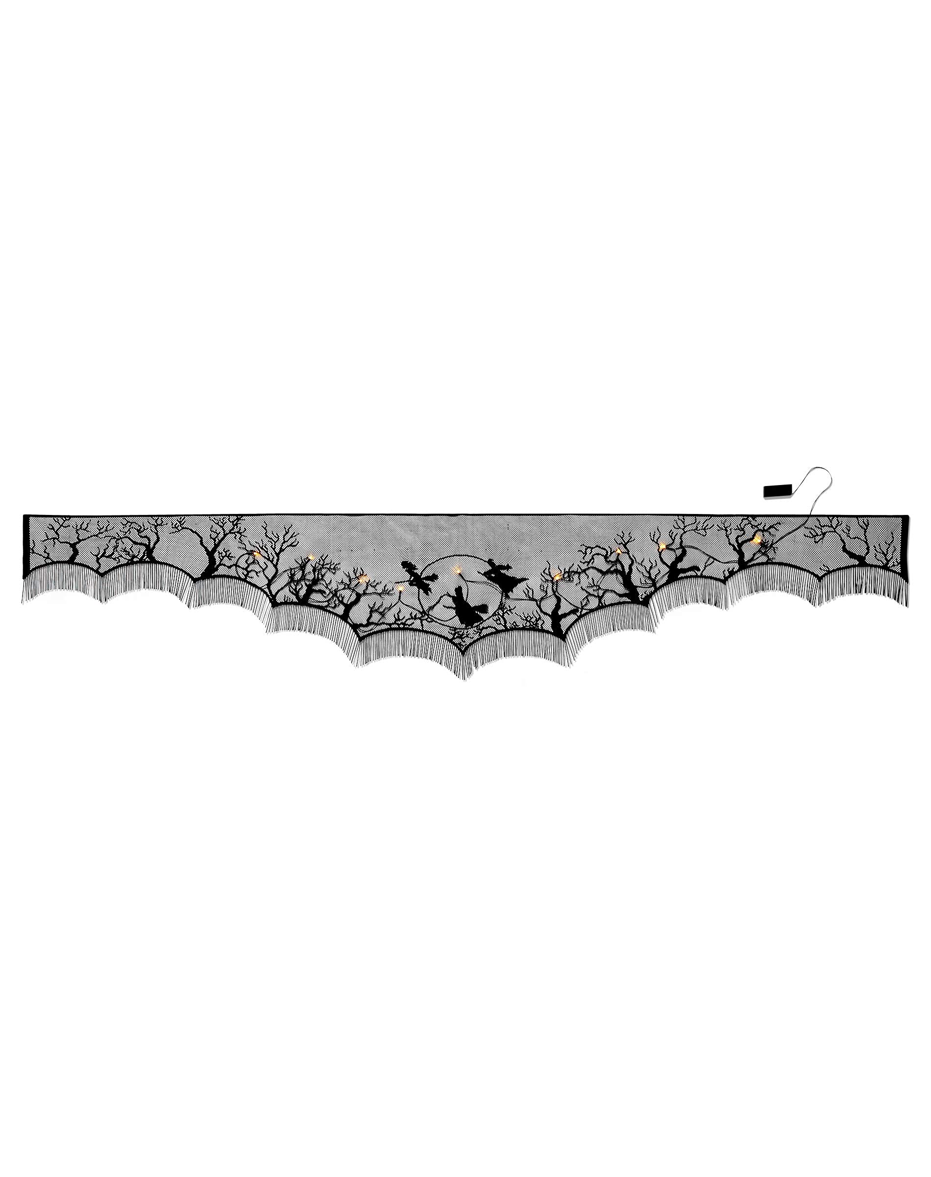Spirit Halloween Hocus Pocus Light-Up Mantel Scarf | Officially Licensed | Halloween Decor | Home Décor | Disney | Indoor Decor