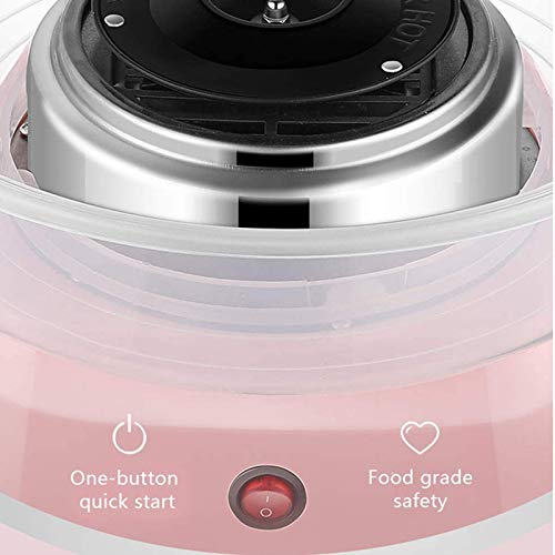 Wgwioo Candy Floss Maker Machine, Electrical Cotton Candy Machine, Home Kids Party Sweet Gift Household Machine,Pink