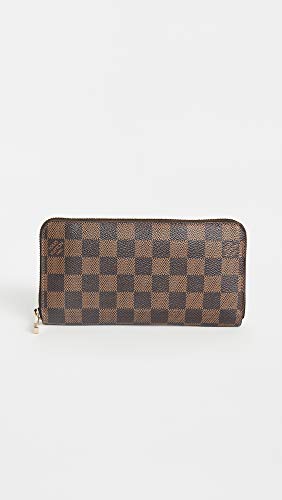 Louis Vuitton Women's Pre-Loved Zippy Wallet, Damier Ebene, Brown, One Size