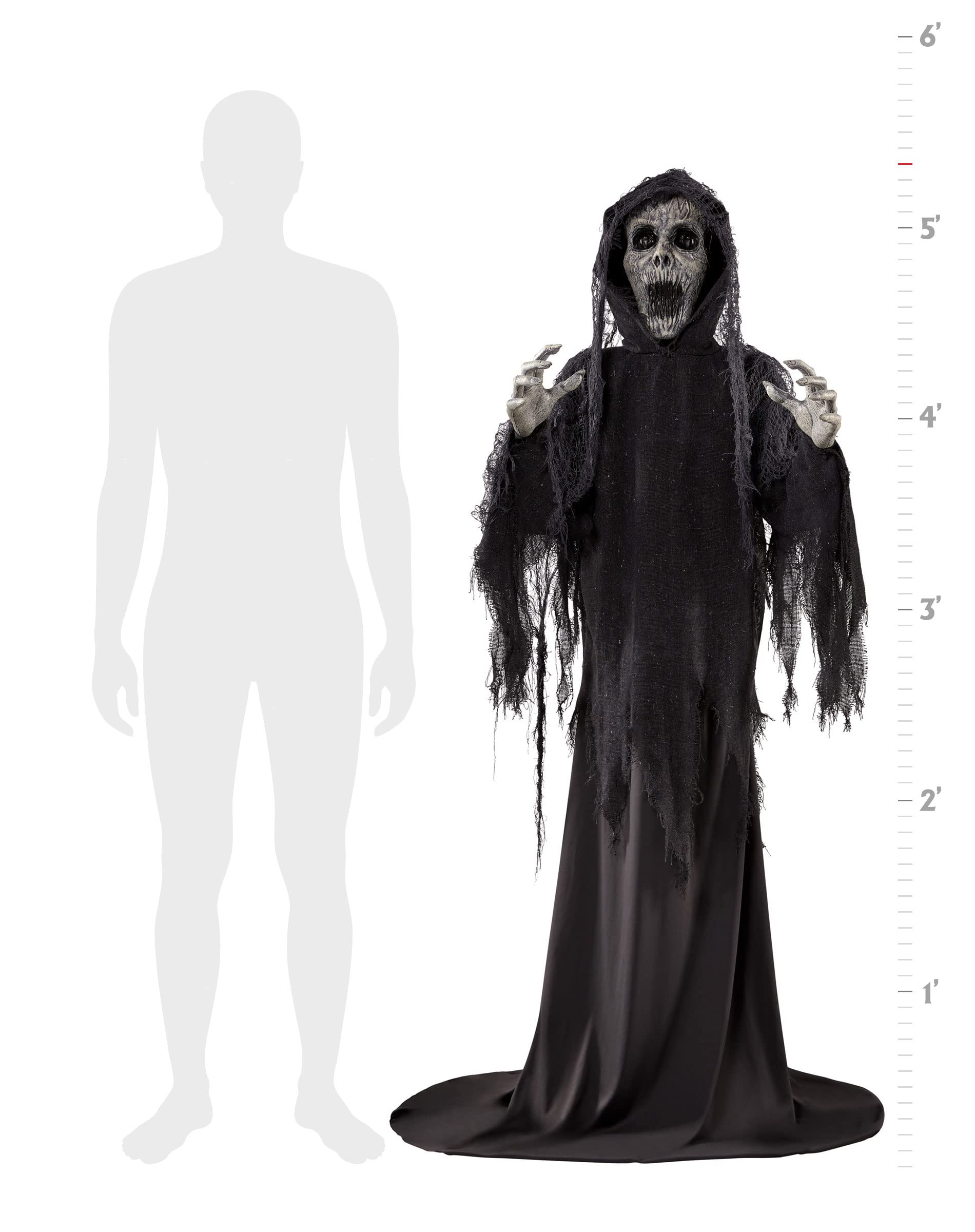 Spirit Halloween 5.4 Ft The Hauntress Animatronic