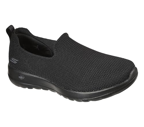 Skechers womens Walking Sneaker, Black, 7 US
