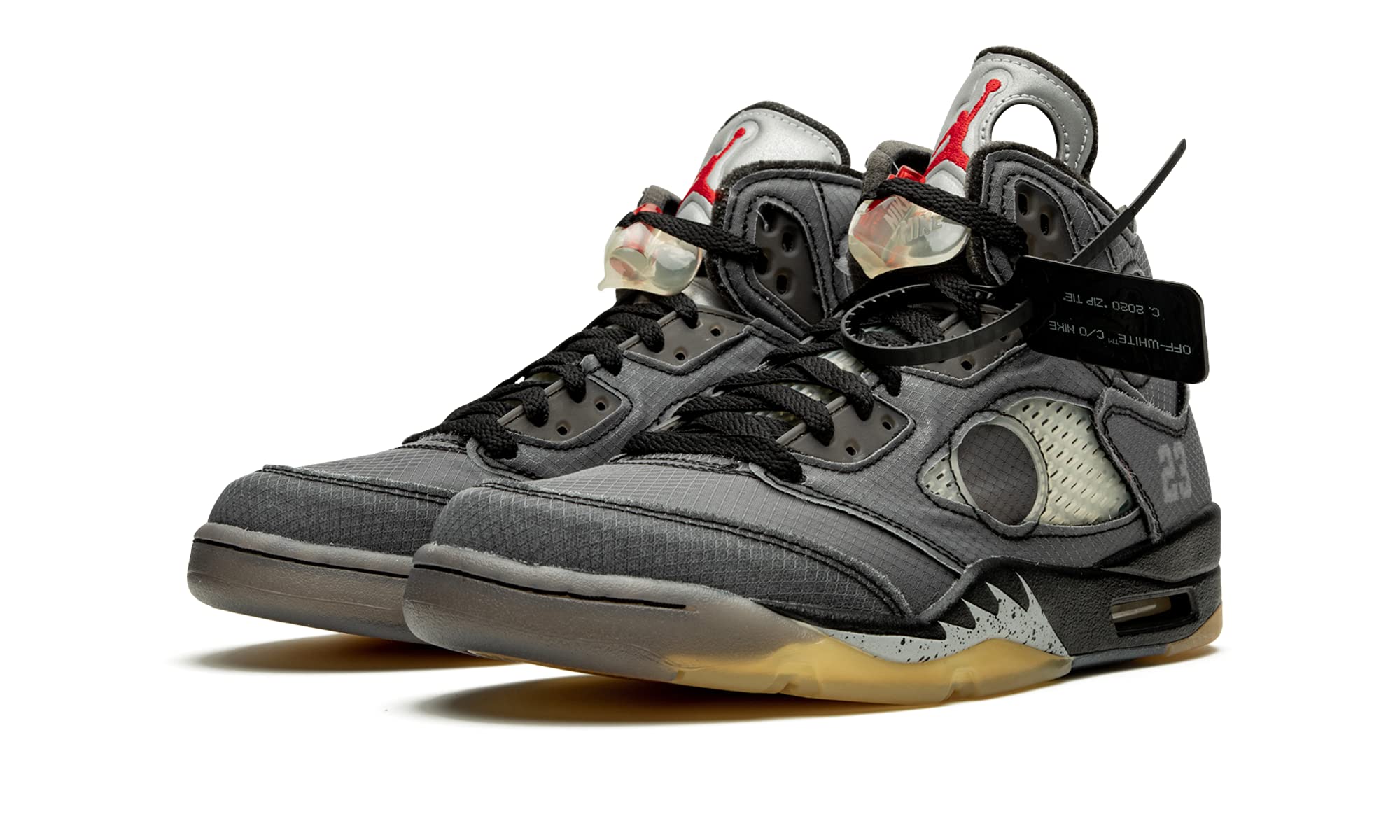 Jordan Mens Air Jordan 5 Retro SP CT8480 001 Off-White - Size 10.5