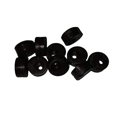 FastCap Euro Door Stop Brown No Screws- 10 Pcs