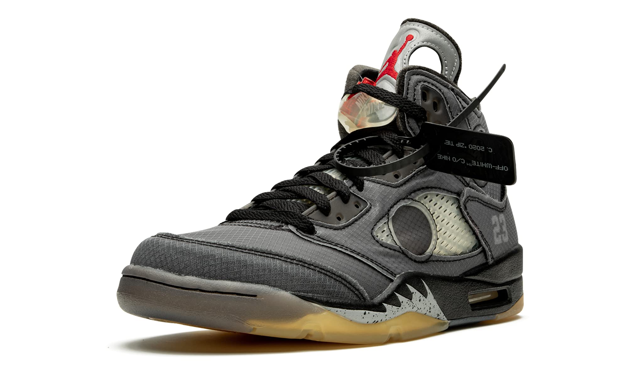 Jordan Mens Air Jordan 5 Retro SP CT8480 001 Off-White - Size 10.5