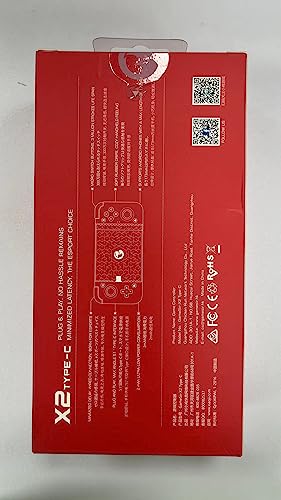 GameSir 2021 Version X2 Type-C Mobile Game Controller for Android Phone (Max 173mm) Xbox Cloud Gaming Google Stadia, 51° Movable Type-C Plug and Play E-Sports Gamepad, with Controller Bag