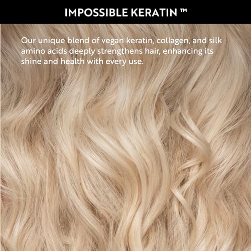 LATINUS BEAUTY RESCUE Impossible Keratin Anti-Frizz Shampoo and Conditioner Set for Dry, Damaged Hair (12 oz each)