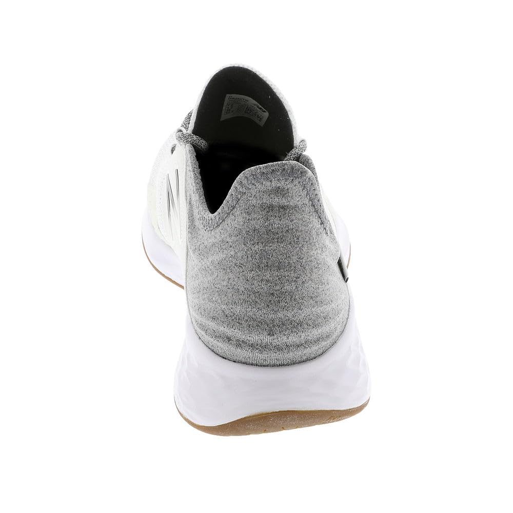 New Balance Women's Fresh Foam Roav V1 Sneaker, Nb White/Black, 9 M US