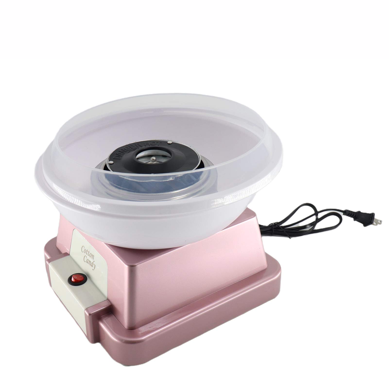 Cotton Candy Machine for Kids, Cotton Candy Maker with 10 sticks and 1 Scoop