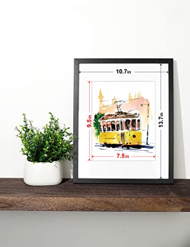 Annecy 11x14 Picture Frames (1 Pack, White), Simple Designed Photo Frame, For Pictures 11x14 for Wall Mounting, Classic Simple Home Office Decor