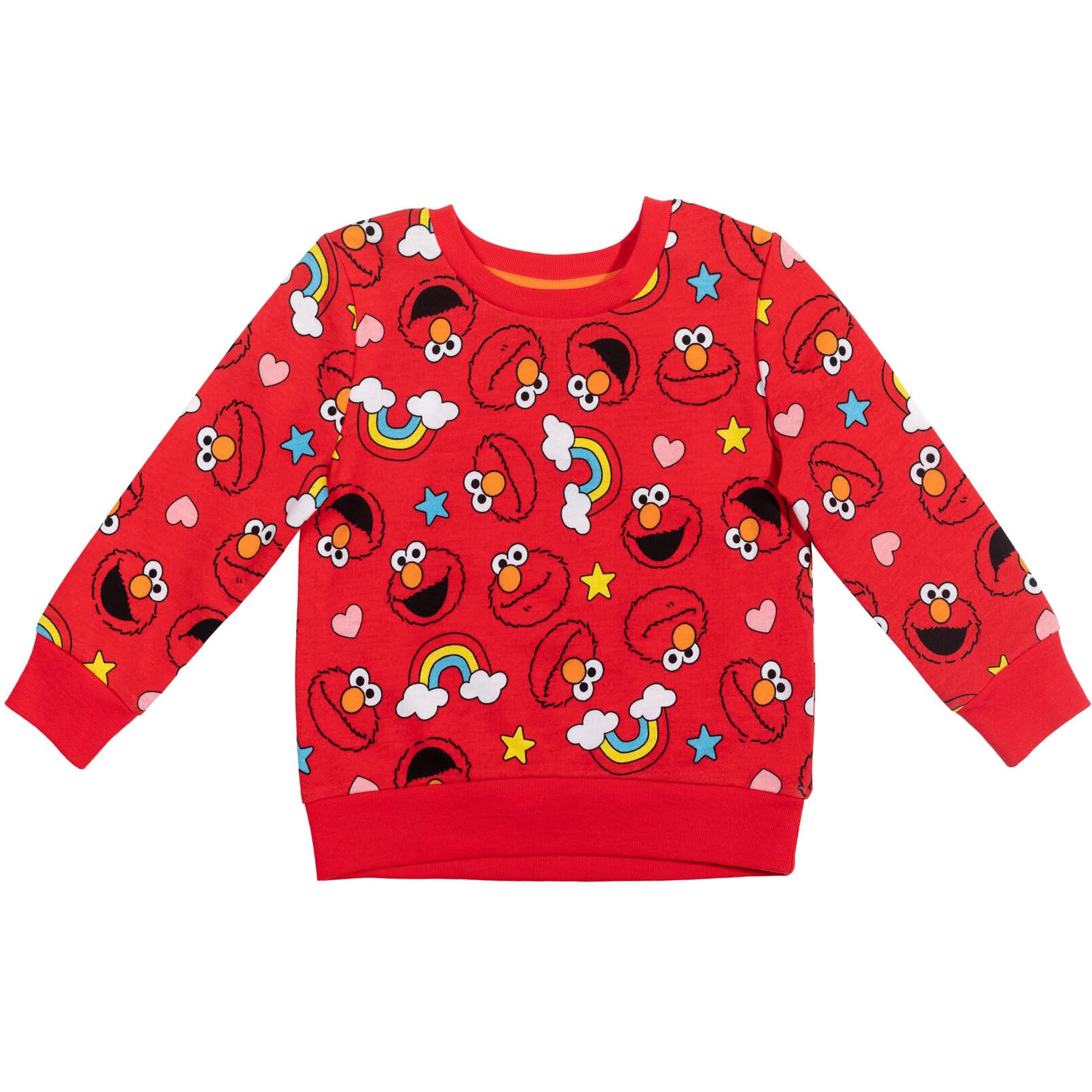 Sesame Street Elmo Toddler Girls Sweatshirt Red 2T