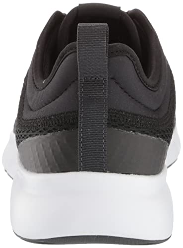 adidas Men's Flex 2 Trail Running Shoe, Black/White/Carbon, 7