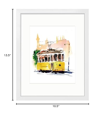 Annecy 11x14 Picture Frames (1 Pack, White), Simple Designed Photo Frame, For Pictures 11x14 for Wall Mounting, Classic Simple Home Office Decor