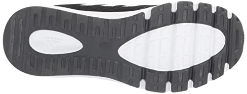 adidas Men's Flex 2 Trail Running Shoe, Black/White/Carbon, 7