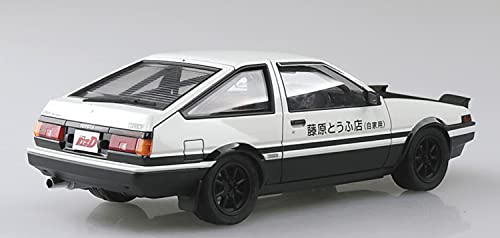 Aoshima Initial D No.6 Takumi Fujihara, AE86 Toreno, Volume 37 Specifications, 1/24 Scale Scale, Plastic Model Building Kit # 5961