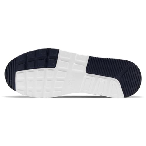 Nike Men's Low-Top Sneakers, White University Red Obsidian, 10.5