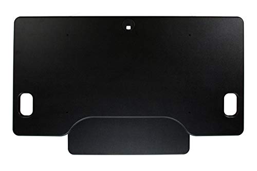 Rocelco 46" Large Height Adjustable Standing Desk Converter with Double Monitor Mount BUNDLE - Quick Sit Stand Up Computer Workstation Riser - Retractable Keyboard Tray - Black (R DADRB-46-DM2)