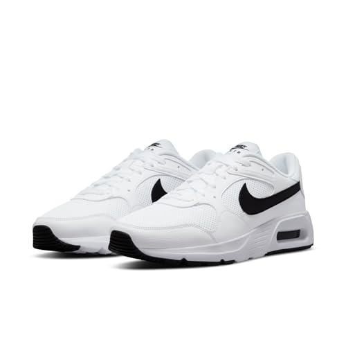 Nike Men's Air Max SC Shoes Sneaker, White/Black-White, 6.5
