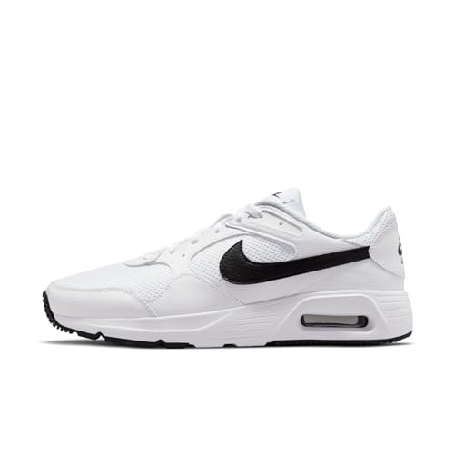 Nike Men's Air Max SC Shoes Sneaker, White/Black-White, 6.5
