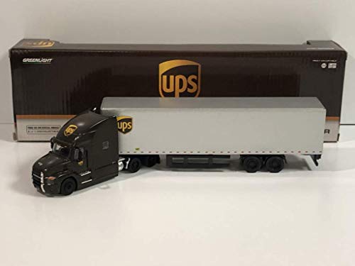 Mack 1/64 2019 Anthem Semi w/ Box Trailer, United Parcel Service (UPS), Greenlight