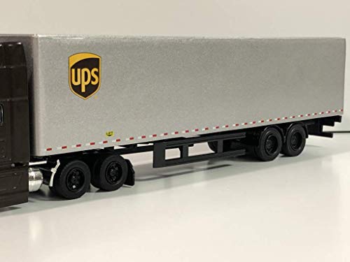 Mack 1/64 2019 Anthem Semi w/ Box Trailer, United Parcel Service (UPS), Greenlight