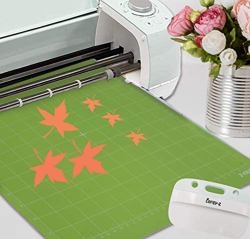 12x12 Cutting Mat for Cricut Explore One/Air/Air 2/Maker(3 Pack,Standardgrip, and XL Scraper) Cut Mat Replacement Accessories Set Matts Vinyl Craft