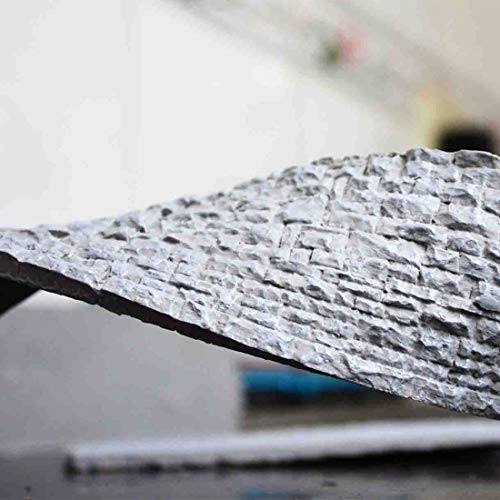 Yamix 1:87 HO Scale Model Train Railroad Slope Protection Railway Wall Accessories