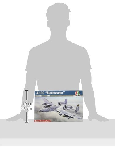 Italeri 2725S A-10C Blacksnakes Model Aircraft 1: 48